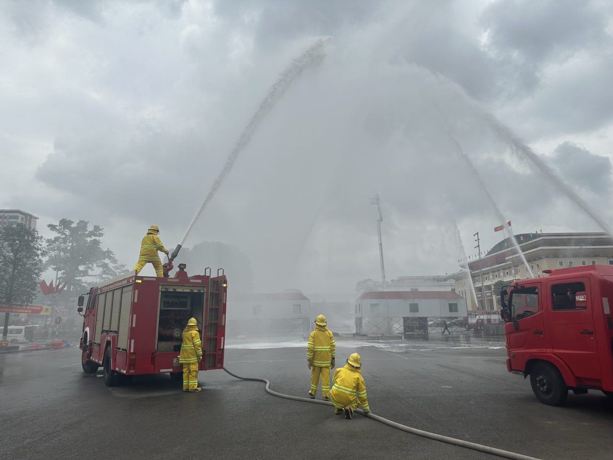 Nui Phao Mining upholds the “4 on-site” principle in fire prevention ...